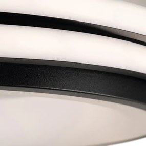 BRILAGI - LED Stm stropní svítidlo FLARE LED/84W/230V 47x51 cm černá + DO