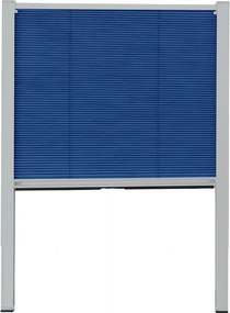 Livarno Home Termo plisované roleta, pro střešní okna, Š 97,4 x V 75-118 cm. (modrá)