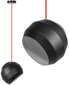 Toolight - Stropní lampa 1xE27 APP381-1CP, černá, OSW-05013