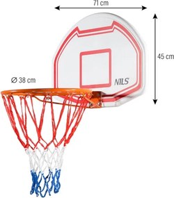 TDK009 BASKETBALOVÝ KOŠ NILS
