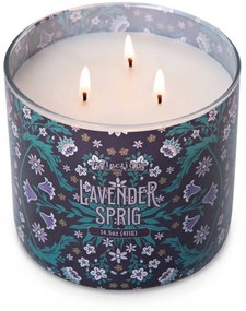 Colonial Candle svíčka Deco Collection Lavender Sprig, 411 g
