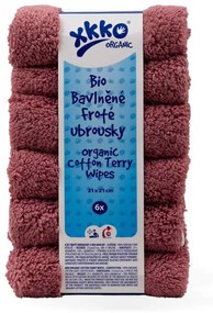 Kikko BIO bavlněné froté ubrousky Organic 21x21 cm Mesa Rose