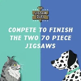 Ridley's Games - Puzzle - Domácí zvířata pro dva hráče / pro 2 hráče /