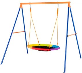 Sady houpaček pro zadní dvorek 101,6 cm podšálek sedák s houpačkou A-Frame kovový