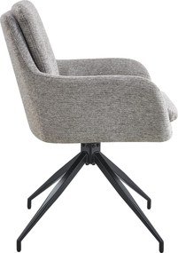 Jídelní židle Pickett látka – taupe
