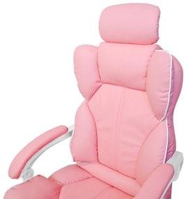 Ředitelská otočná židle LUX, ve více barvách-růžová