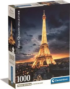 Clementoni PUZZLE Eiffelova věž / 1000 dílků / od 14 let