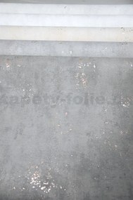 Vliesové tapety na zeď IMPOL City Glam 32615, beton šedý se zlatými metalickými odlesky, rozměr 10,05 m x 0,53 m, Marburg