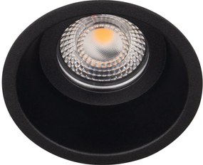 Maxlight H0114 BELLATRIX Zápustné koupelnové svítidlo IP54, černé, bez LED modulu H0112