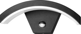 LED Zahradní lampa s PIR Adviti PILEA AD-OP-6572BLPMR4 700lm, IP54, 4000K, černá