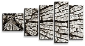 Sablio Obraz - 5-dílný Dřevo - 100x60 cm