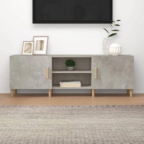 TV skříňka betonově šedá 150 x 30 x 50 cm kompozitní dřevo