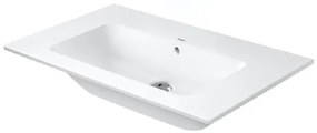 Duravit ME by Starck - Nábytkové umyvadlo 830x490 mm, s WonderGliss, matná bílá 23368332601