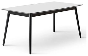 Rozkládací jídelní stůl s bílou deskou a přídavnou deskou 90x165 cm Meza – Hammel Furniture