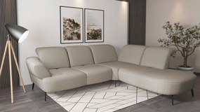 XXXLutz ROHOVÁ SEDAČKA, textil, šedohnědá Sit & More - Sedací soupravy - 00014401322Q