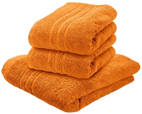 Osuška Comfort Maxi 100x180 cm oranžová, 100% bavlna