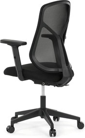 Ergonomická kancelářská židle NOMI - černá síťovina