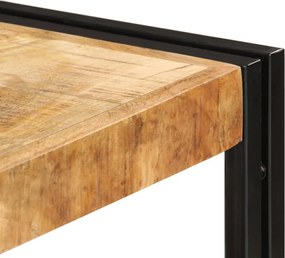 vidaXL TV stolek 150 x 30 x 40 cm masivní mangovníkové dřevo [247809] Barva: Černá