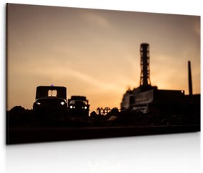 Malvis ® Obraz Černobylská elektrárna Velikost: 120x80 cm