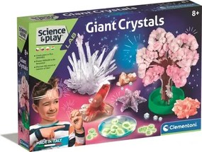 Clementoni SciencePlay Lab: MEGA Fluo krystaly / od 8 let