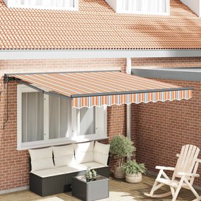 Rám markýzy Modrá a Oranžová 300 x 250 cm 3330014