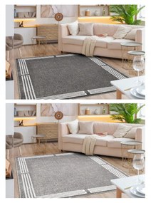 Kusový koberec Vlata šedý 200x290cm