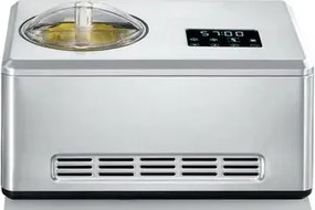 Severin EZ 7406 stříbrná / Zmrzlinovač s kompresorem / 180W / 2 l / fu