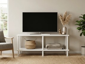 TV stolek SOLE 120 cm, bílá
