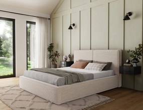 Pesillo postel + Dřevěný rám/Standardní zdvih/kontejner 140x200