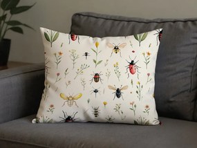 Polybavlněný povlak na polštář INSECTA POLY 50x70 cm, barevný