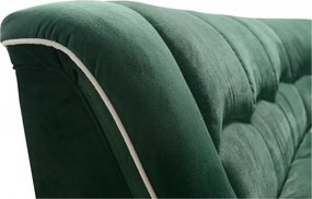 Rohová sedací souprava DUBAJ XL II, levá, zelená (Luna 60/10)