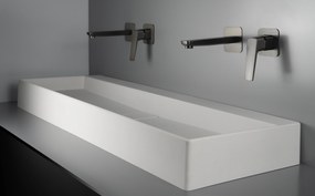 Deante Umyvadlo na desku Blur 120x40 cm - CQB AU2S, granit, alabastr
