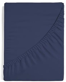 Matějovský napínací prostěradlo jersey Tmavě modré na matraci: 140 x 200 cm
