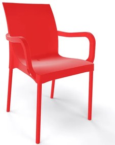 GABER - Židle IRIS B, červená