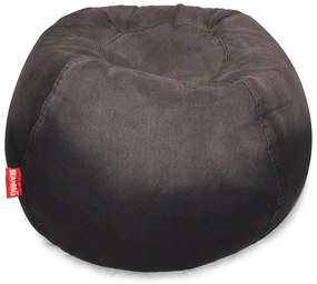 BeanBag Sedací vak Jeans Round black