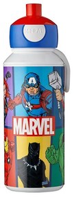 Dětská láhev na vodu s pítkem Campus, 400ml, Mepal, avengers