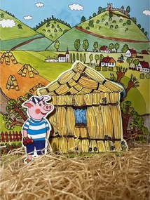MARIONETINO Loutky a kulisy k pohádce O TŘECH PRASÁTKÁCH