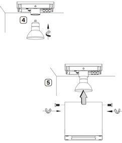Venkovní nástěnné svítidlo MORRIS 1xGU10/35W/230V IP54