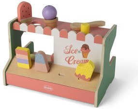 Dantoy Playful Wood dřevěný zmrzlinový stánek 12 ks