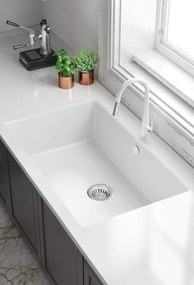 Deante Granite sink, 1-bowl, undermount