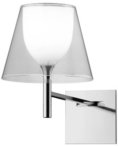 Flos KTribe W, designové nástěnná lampa se stmívačem, 1x70W E27, čirá, výška 35cm