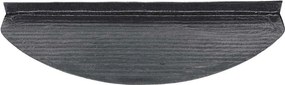 Samolepicí podložky na schody 20 ks černé 65x22,5x3,5 cm 3365906