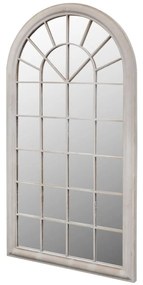 vidaXL Zahradní zrcadlo rustikální oblouk 60 x 116 cm interiér i exteriér
