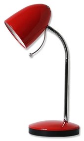 Aigostar B.V. | Aigostar - Stolní lampa 1xE27/36W/230V červená/chrom | AI0355
