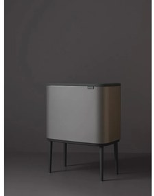 Brabantia Bo Touch Bin 11 + 23 L platinová 316142