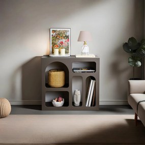 Kalune design Konzolový stolek LESA antracitový