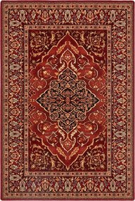 Agnella vlněný koberec Isfahan Leyla Rubínový Rozměr: 400x500 cm