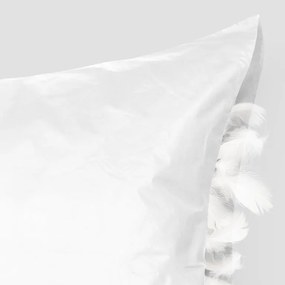 Goldea návlek ze sypkoviny na výrobu polštáře - bílý 70 x 90 cm