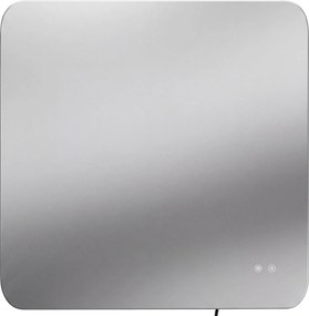 Koupelnové zrcadlo Ariva 80x80 cm – čiré sklo