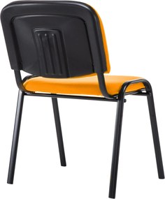 Konferenční židle Ken V2 látka – oranžová